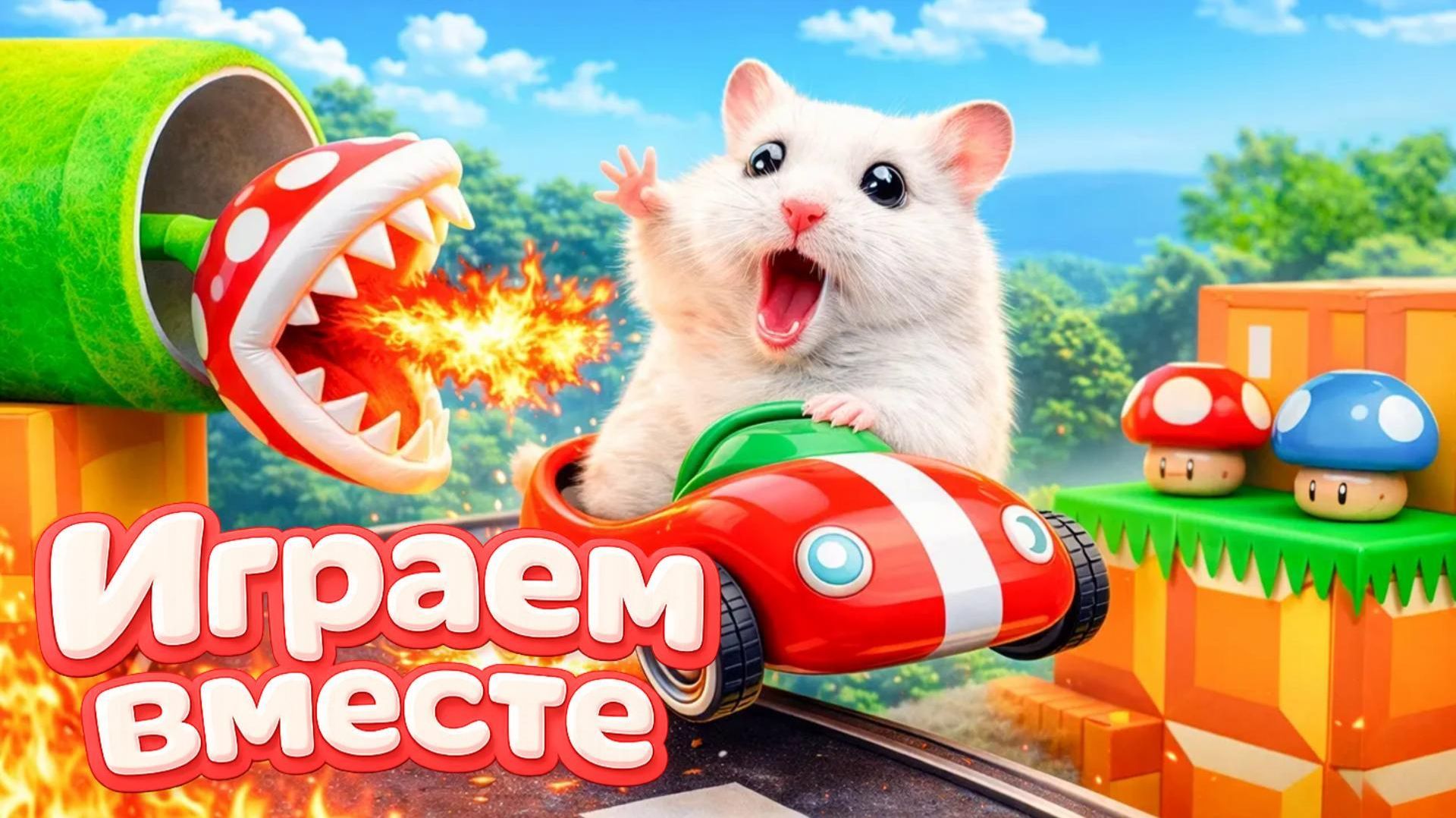 ХОМЯК ВЫБИРАЕТСЯ ИЗ СЕКРЕТНОЙ ХОМЯЧЕЙ ТЮРЬМЫ ! Играем ВМЕСТЕ ! Помогаем выбраться из лабиринта!ч.3