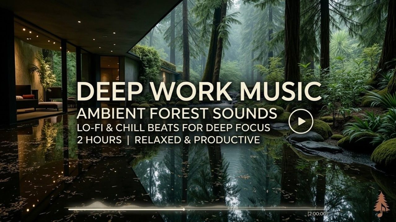 Deep Work Music  Focus Ambient For Productivity - Work And Study Music & Deep Focus Sounds