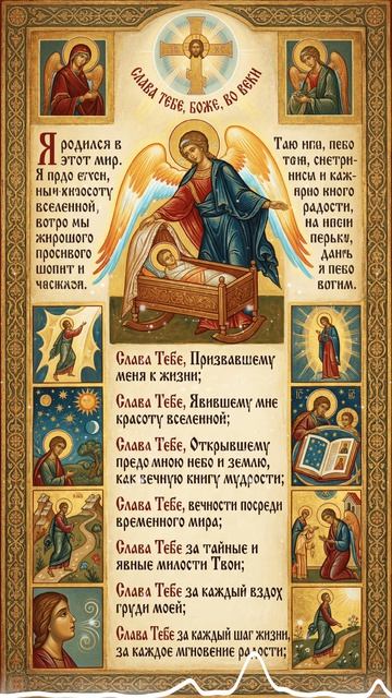 Икос 1. Акафист Слава Богу за всё.