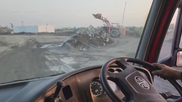 Большая экскурсия по Пакистанскому карьеру. Много техники и пыли