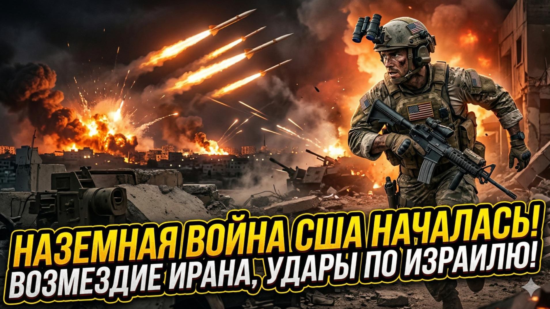 💥Дэни Хайфонг | США вступили в бой, Иран наращивает возмездие, ракеты Йемена летят на Израиль