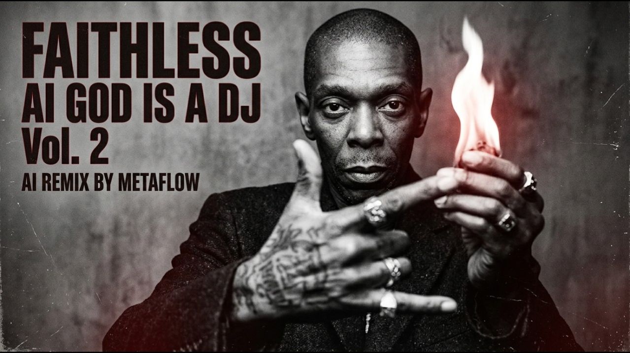 FAITHLESS-Inspired AI MIX_ AI God Is a DJ Vol. 2 _ Remixes, Deep Progressive House Journey