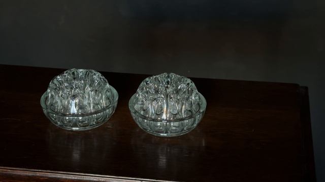 Хрустальный пикфлёр с рельефом (Европа, 1930–1950-е гг.)