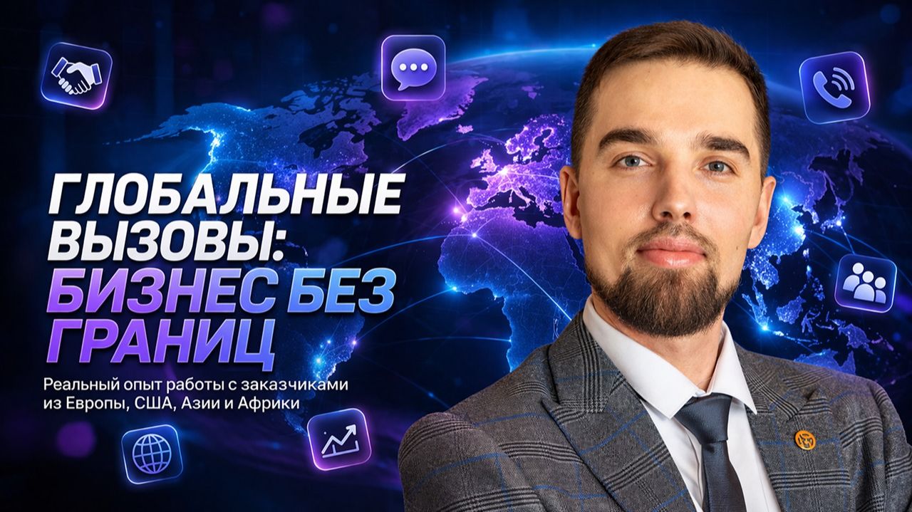 🎙️ Подкаст: «Глобальные вызовы: бизнес без границ»