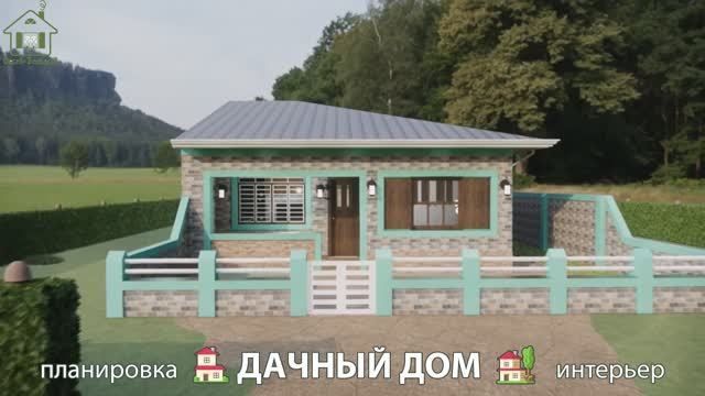 Дачный дом – планировка и интерьер, идея (43) как построить и обустроить 🏡