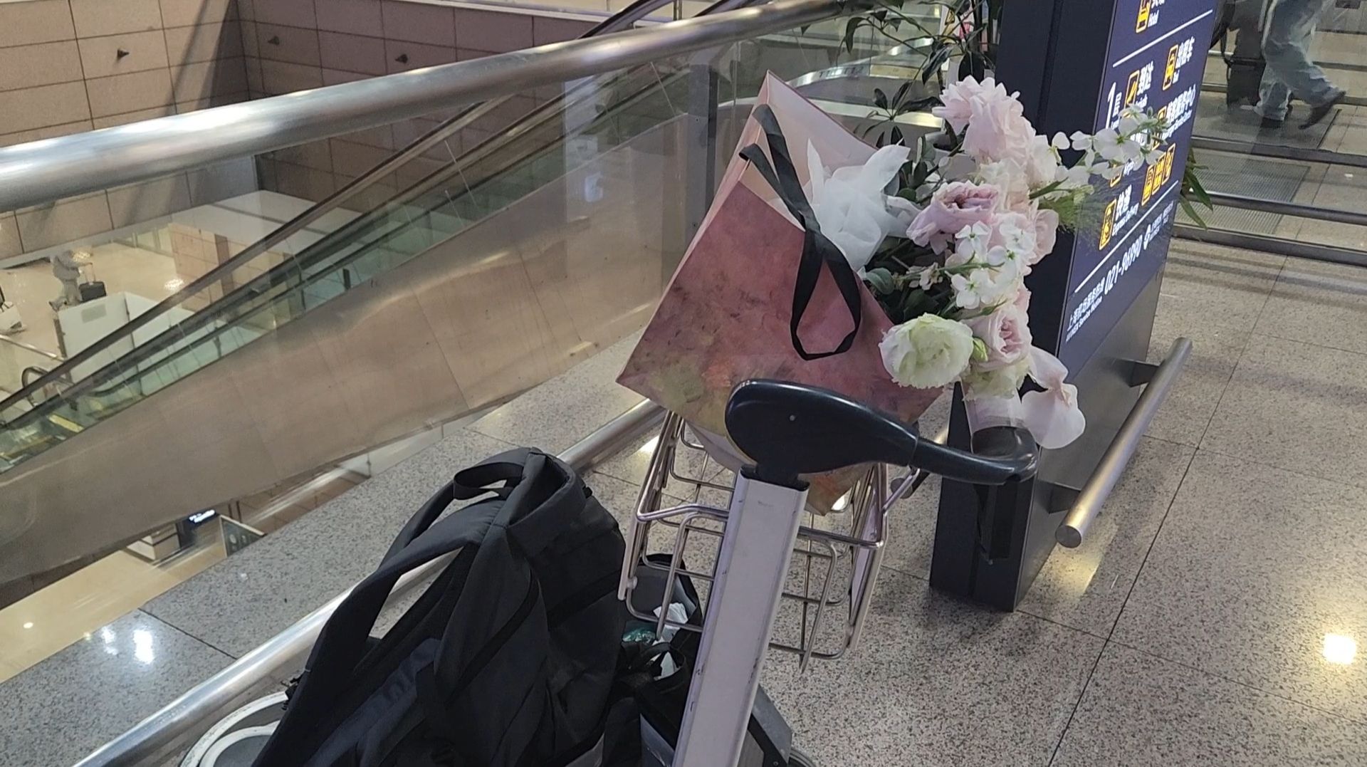 Что делать в аэропорту Шанхая по прилёту 🛬 🍟 💐