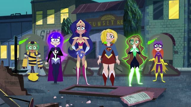 DC девчонки-супергерои 1 сезон 3 серия (мультсериал, 2019)
