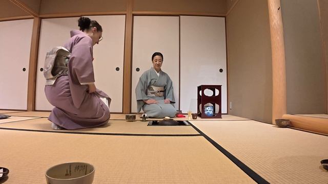 Чайная церемония в зимней Канадзаве