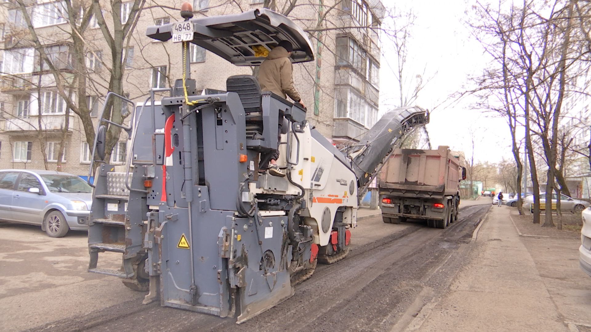 Старт ямочного ремонта во дворах
