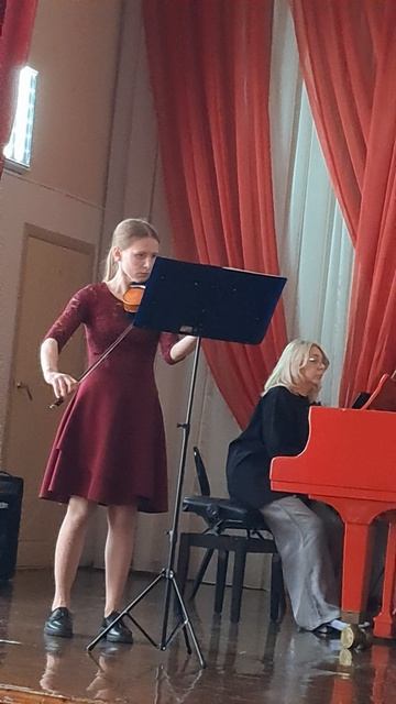 Скрипка и рояль- замечательный дуэт# Моцарт#