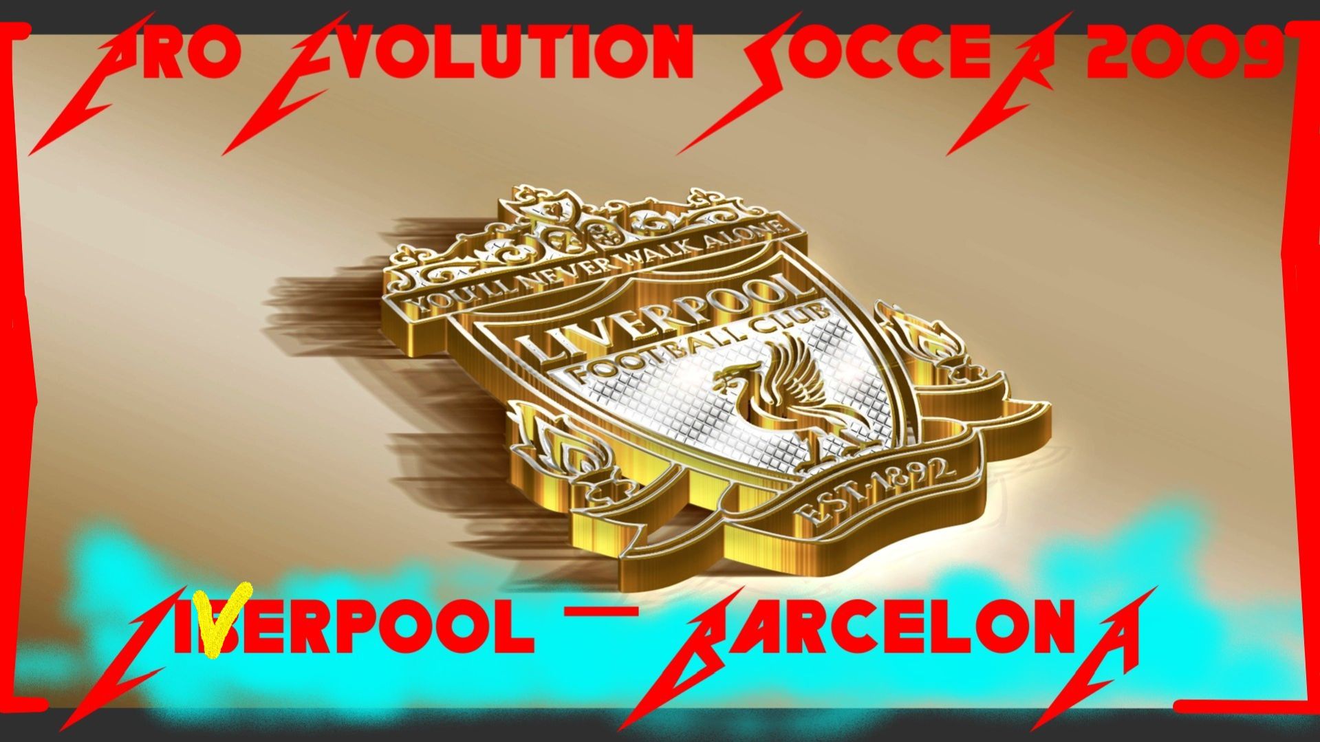 Ливерпуль – Барселона • Сложность: мастер · Реванш • Pro Evolution Soccer 2009