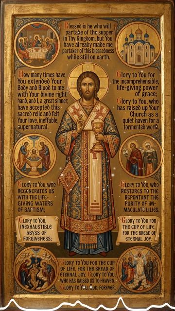 Икос 11. Акафист Слава Богу за всё.