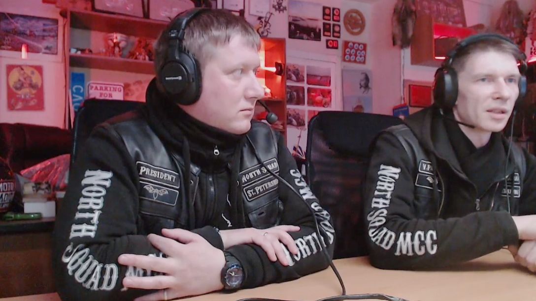 Байкеры мотоклуба «North Squad MCC St. Petersburg» в гостях у МОТОРАДИО.