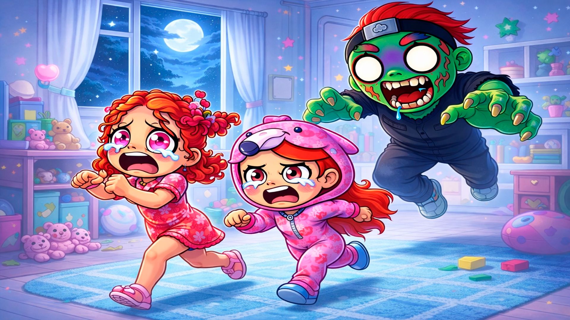 СЁСТРЫ ПРОТИВ ЗОМБИ… ЧТО ТАМ?! АААААА!!!