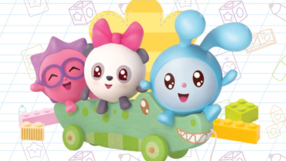 Малышарики. Малышарики учат буквы А  Б. Алфавит для детей. Часть 1.