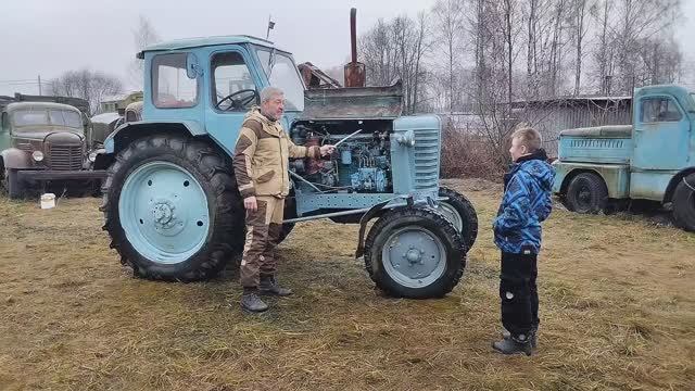 Иван Зенкевич и ЮМЗ-6