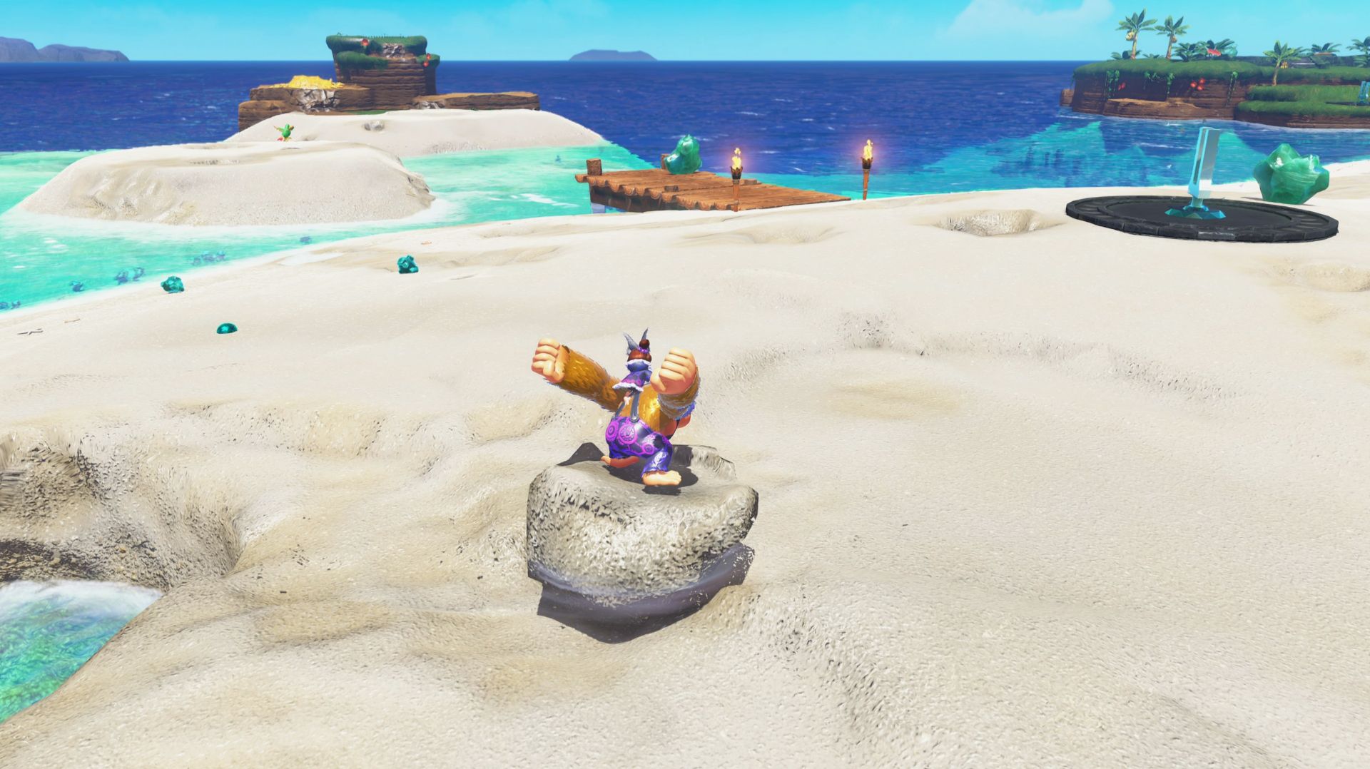 Donkey Kong Bananza: DK Island & Emerald Rush - серия 11 - Пробуем мероприятие