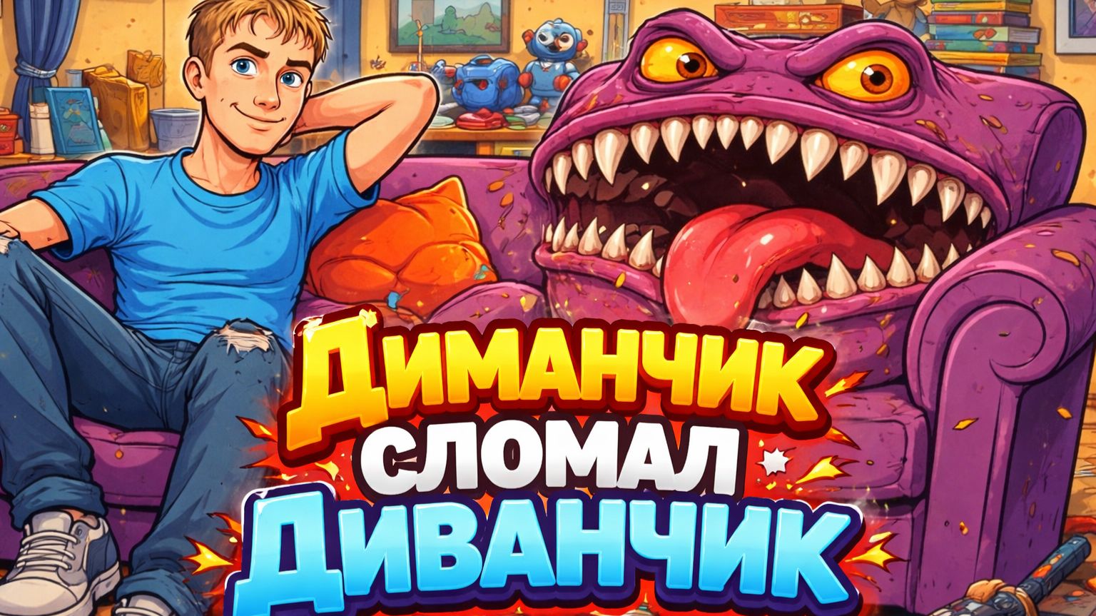 Диманчик сломал диванчик (Расширенная анимированная версия)