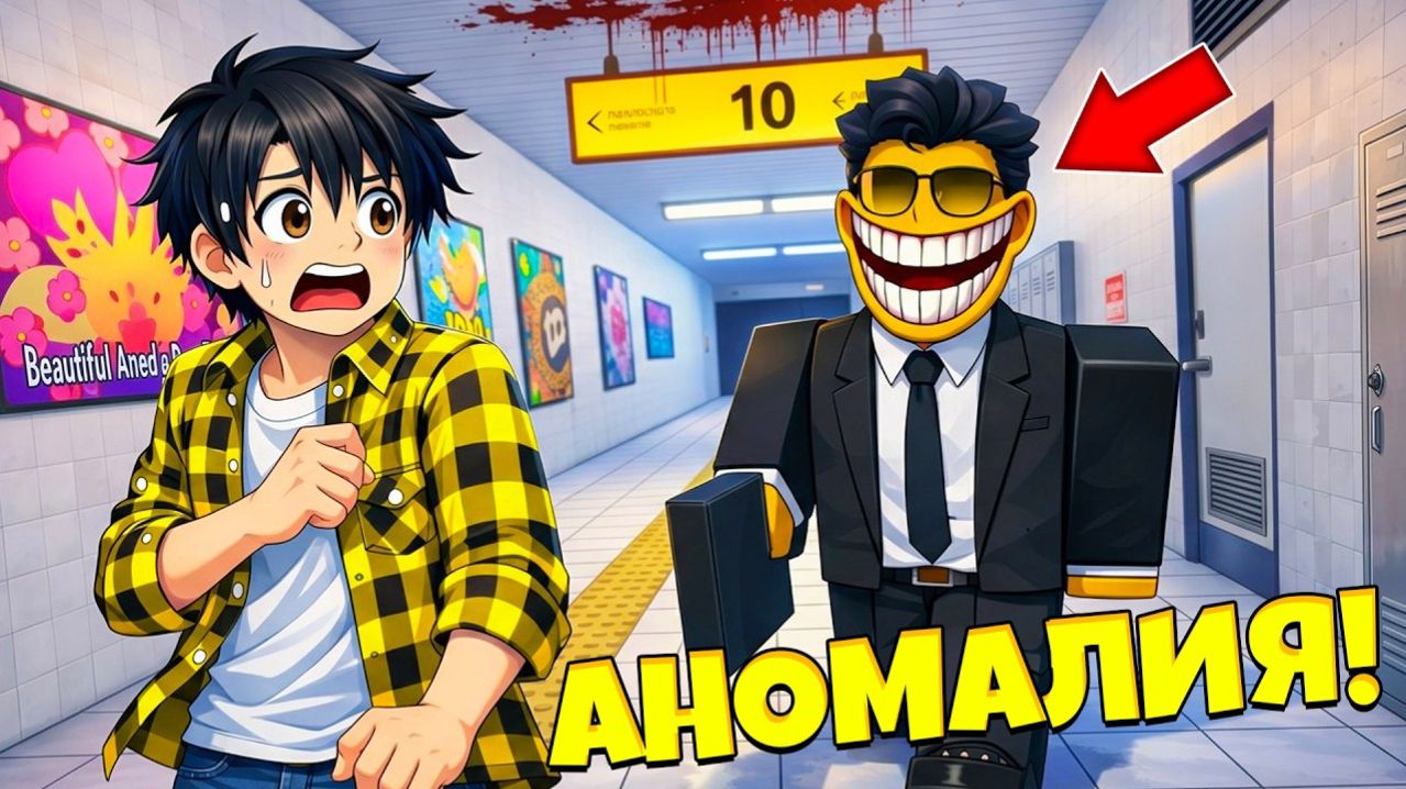 Я ПОПАЛ В ВЫХОД 8 И НАШЕЛ ВСЕ АНОМАЛИИ В БЕСКОНЕЧНЫХ КОРИДОРАХ в Роблокс!