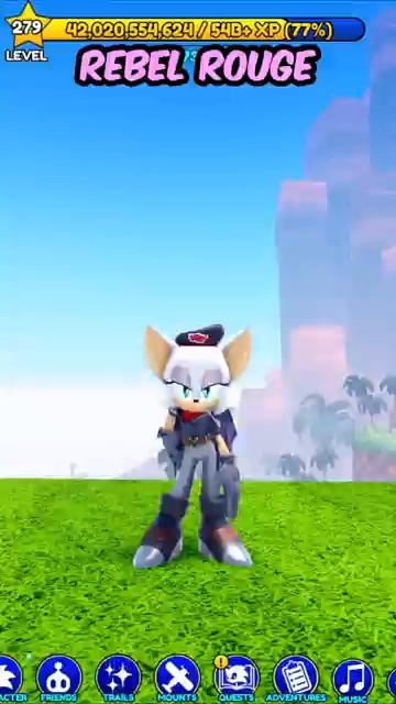 🦇Every Version Of ROUGE THE BAT In Sonic Speed Simulator! 🦔