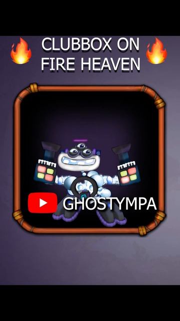 Клуббобас на Огненном Убежище - Фанмейд My Singing Monsters