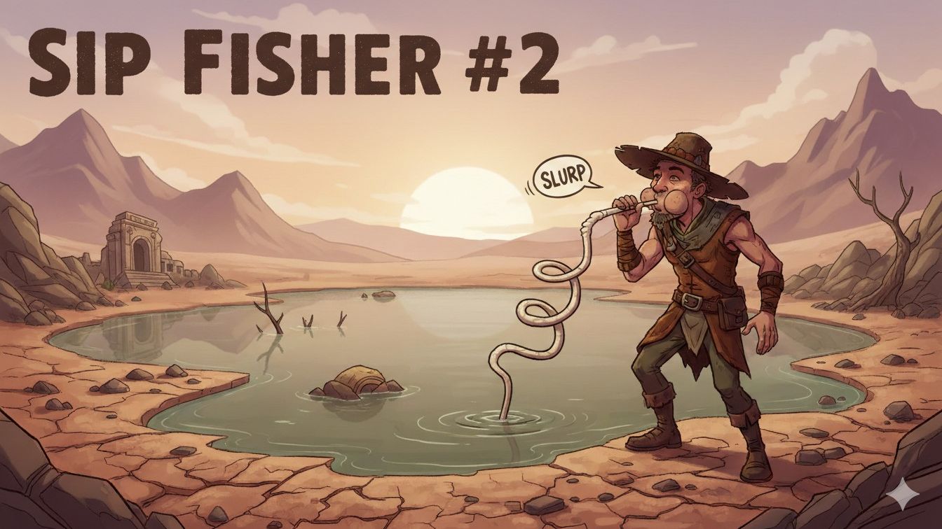 Половину уже выпили ► Sip Fisher #2