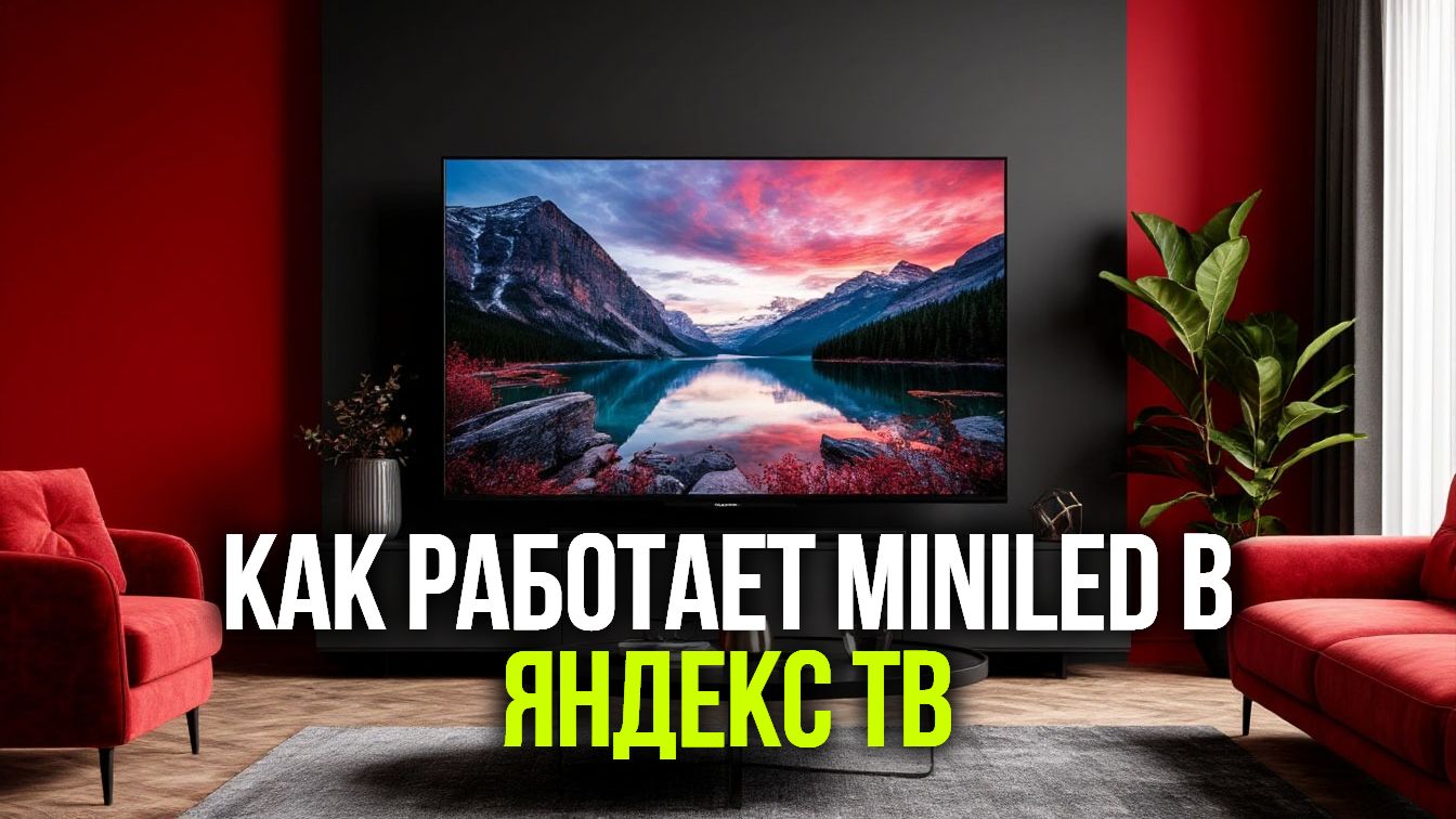Стоит ли покупать Яндекс ТВ Станцию Про MiniLED в 2026? Сравнение с аналогами