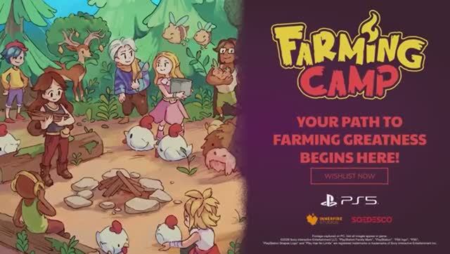 Farming Camp - Сюжетный трейлер игры для PS5