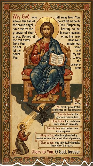 Икос 10. Акафист Слава Богу за всё.