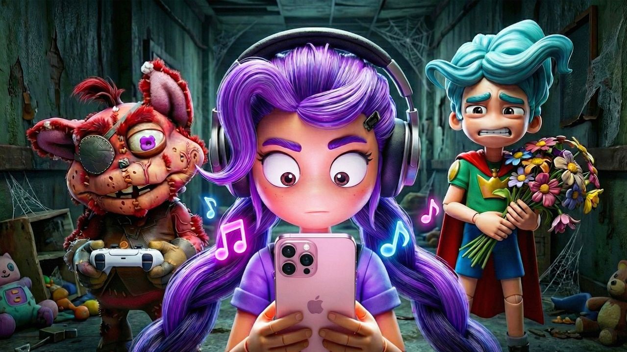 Поппи Плейтайм ЛИЛИ ИГНОРИРУЕТ ВСЕХ 24 часа - мультик Poppy Playtime