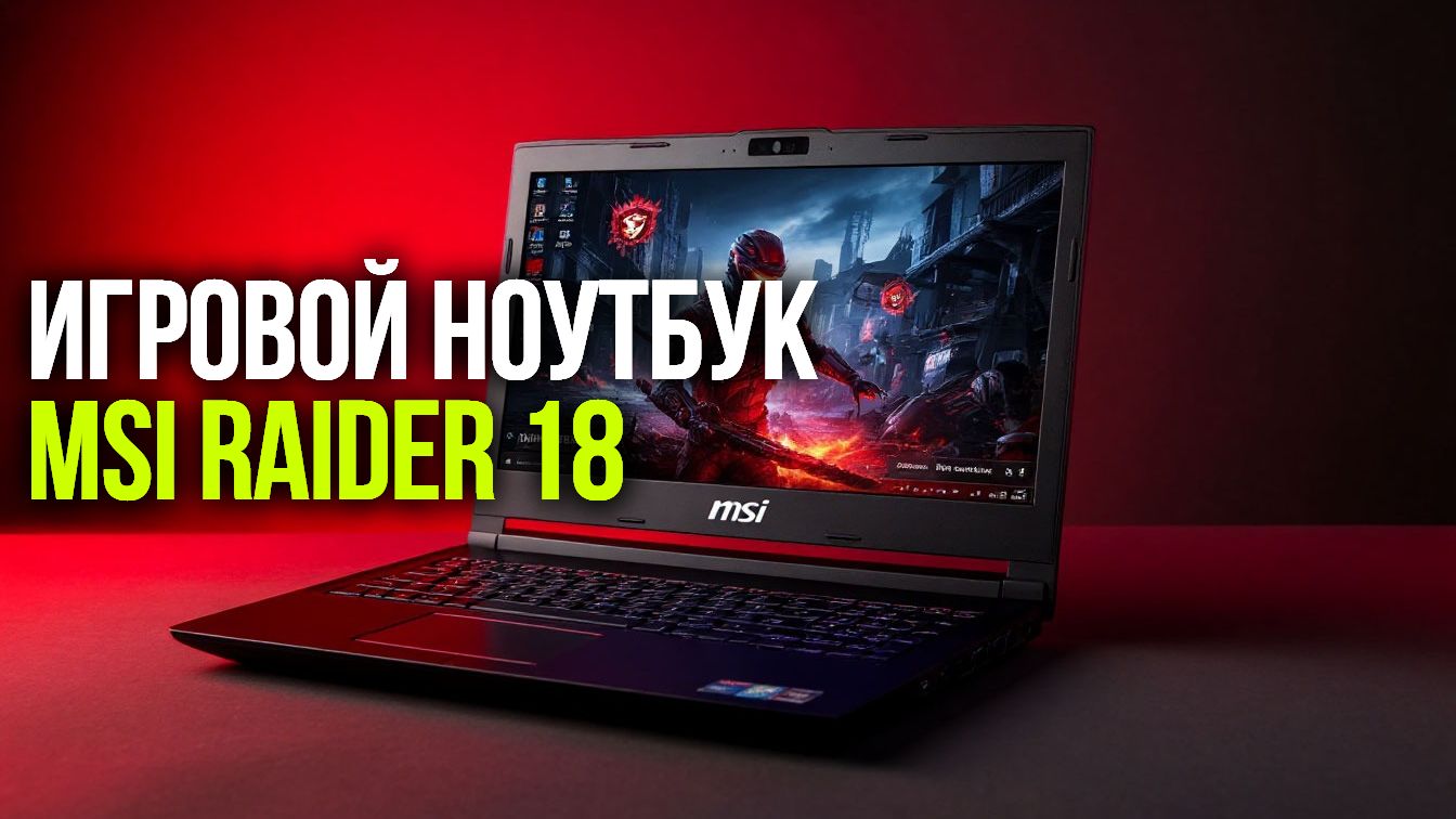MSI Raider 18 HX: тест производительности в Cyberpunk 2077 и других играх
