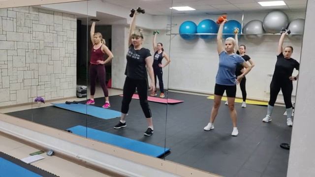 45х20 ВСЕ ТЕЛО ( гант.4 кг. блин 5кг)