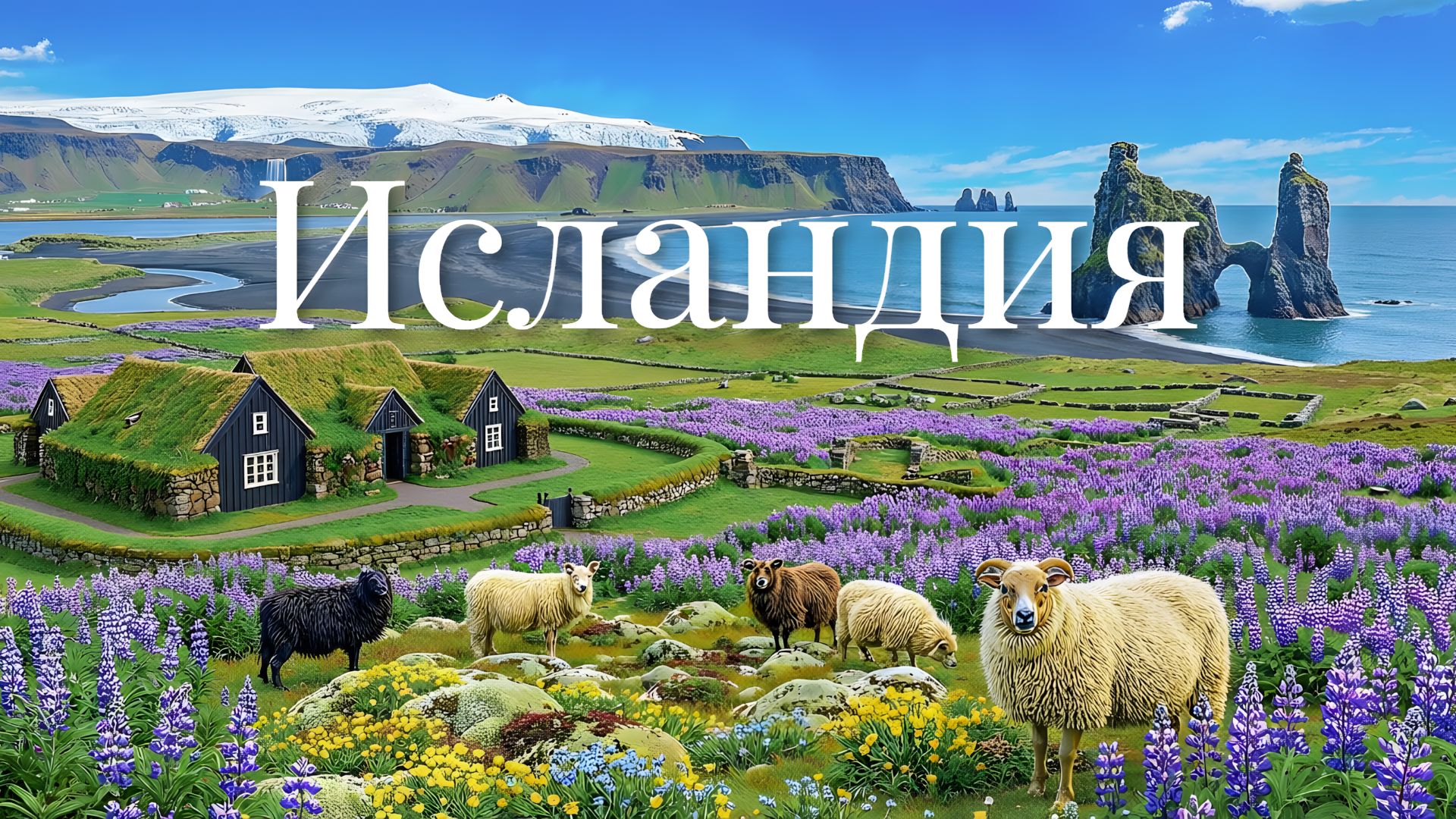 Исландия ❄️Скандинавское величие – ледники, водопады и лавовые поля.