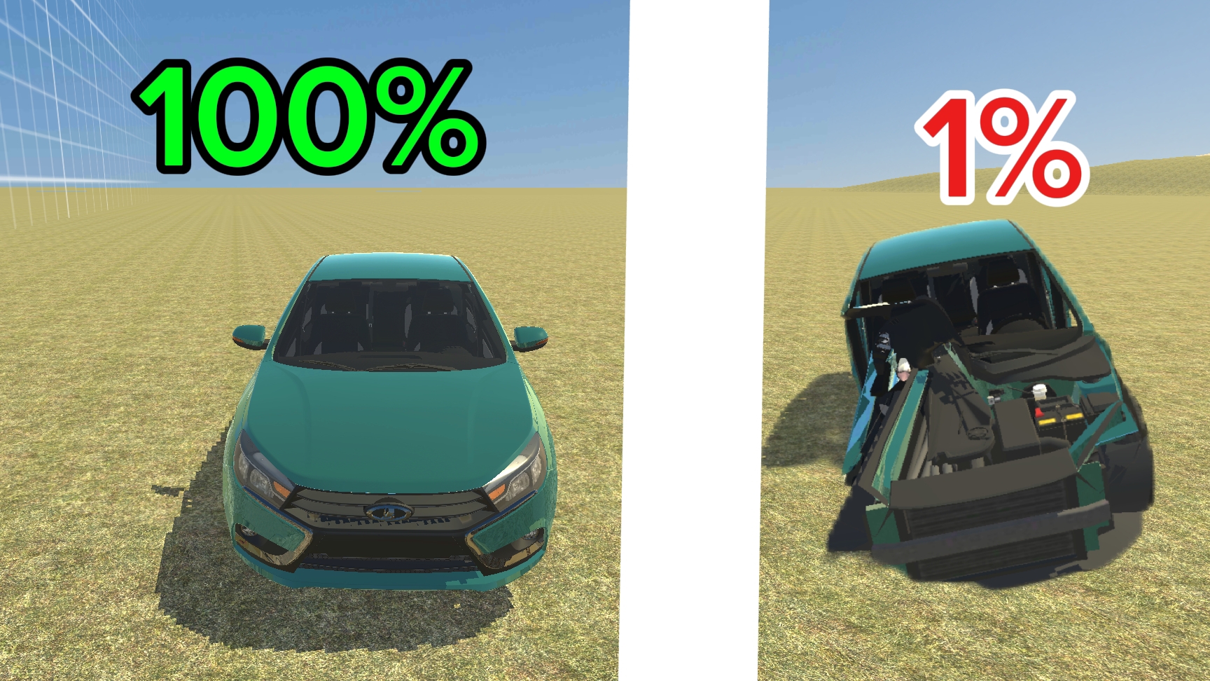 3 жёстких аварий аварий в ваз Краш тест шанс выживания