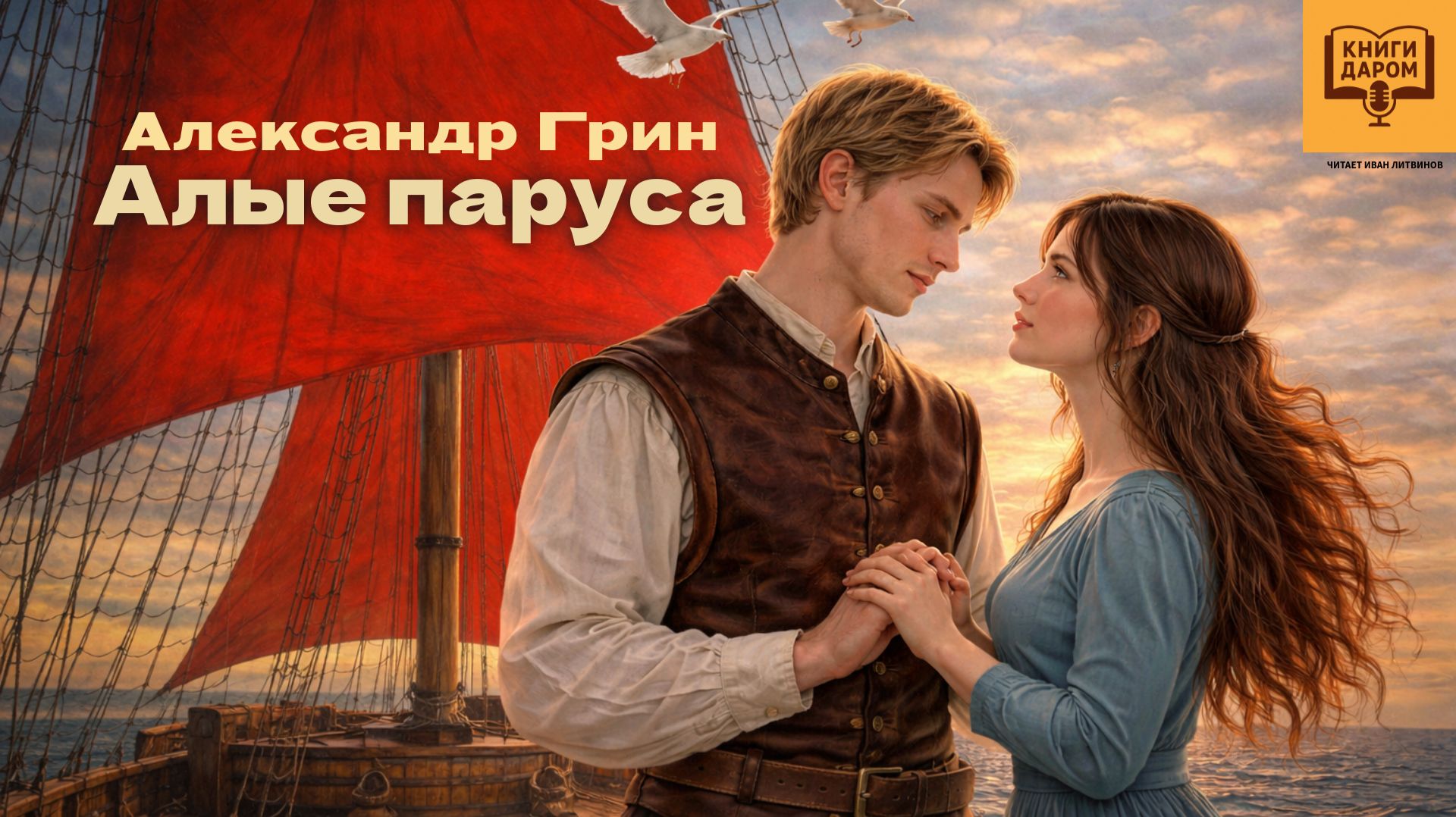 АЛЕКСАНДР ГРИН. «АЛЫЕ ПАРУСА». КНИГИ ДАРОМ