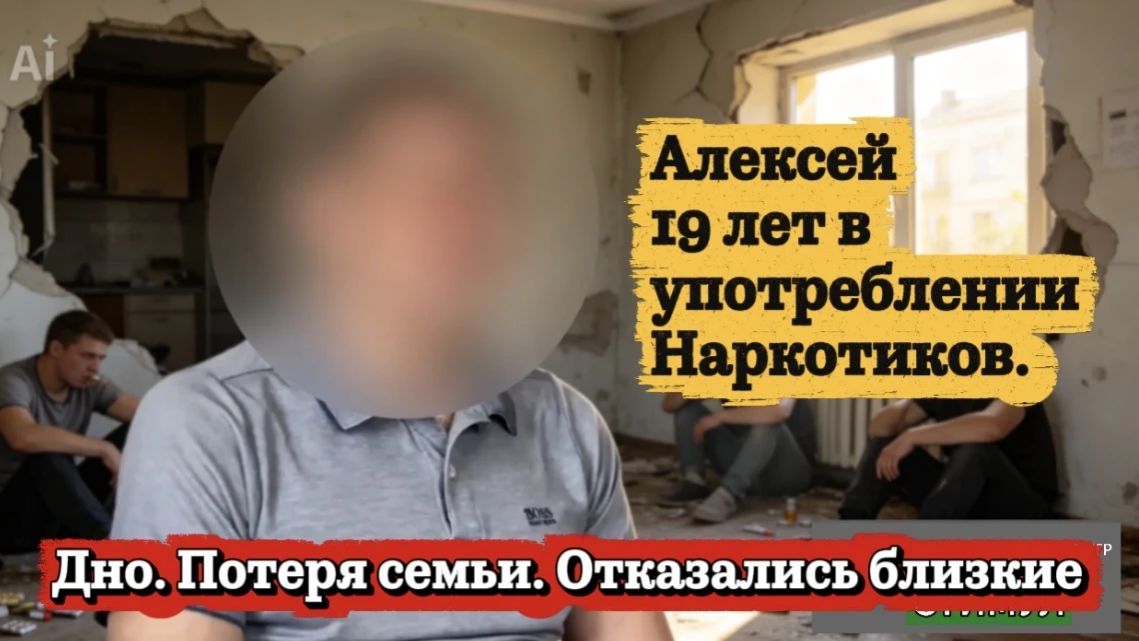 Как я ушел из ада наркотиков в трезвость. История Алексея / 19 лет употребления