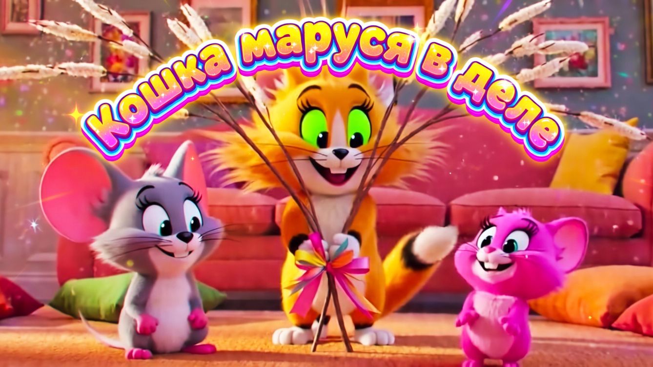 КОШКА МАРУСЯ В ДЕЛЕ  серия 3.