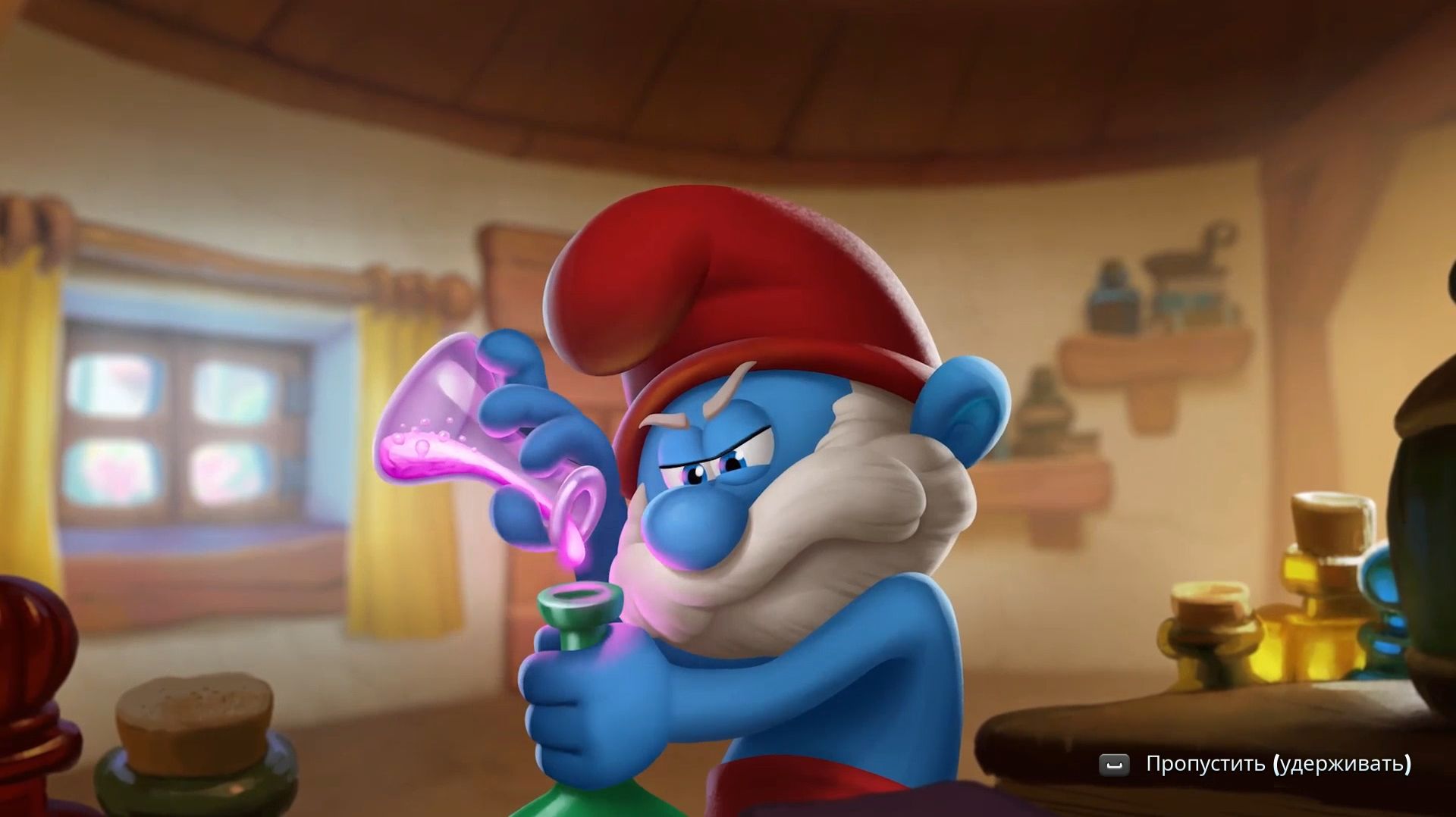 Смурфики. Смурфики спасают жителей деревни. Часть 1