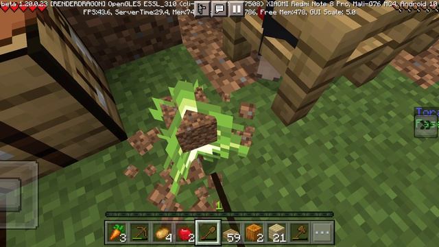 Minecraft выживаю на одном блоке часть 4 !!!