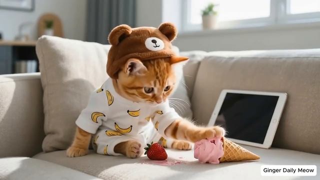 семья котов ИИ