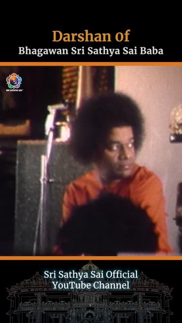 Божественный Даршан Шри Сатья Саи 🙏
