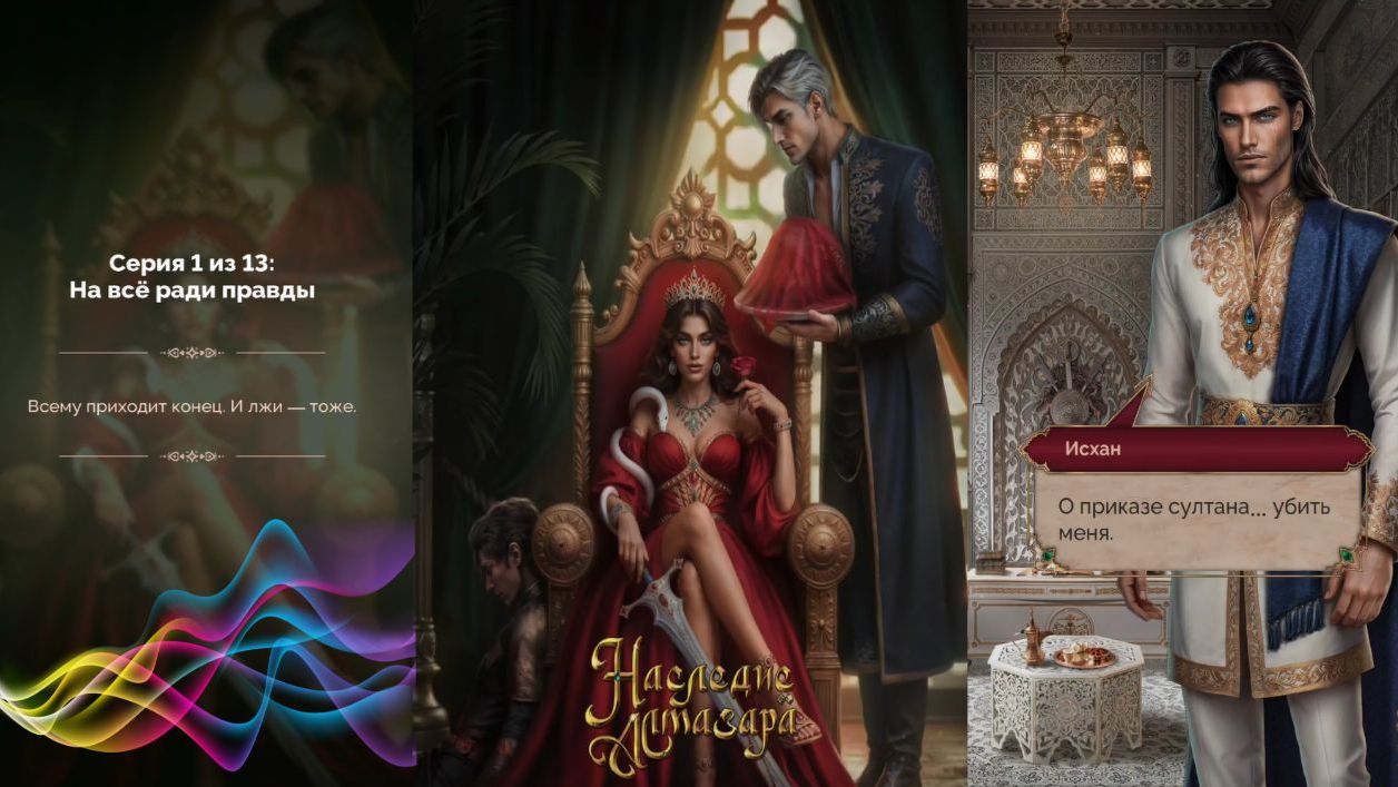 Seven Hearts Stories / Hacлeдиe Aлмaзapa / 2 Сезон / 1 Серия / На все ради правды / 💎