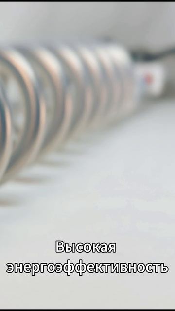 Фторопластовый погружной нагреватель со спиральной трубкой