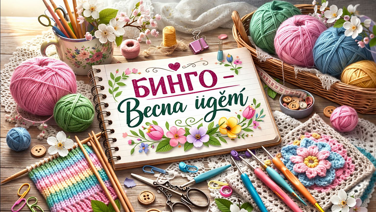 Бинго "Весна идёт" отчёт 3