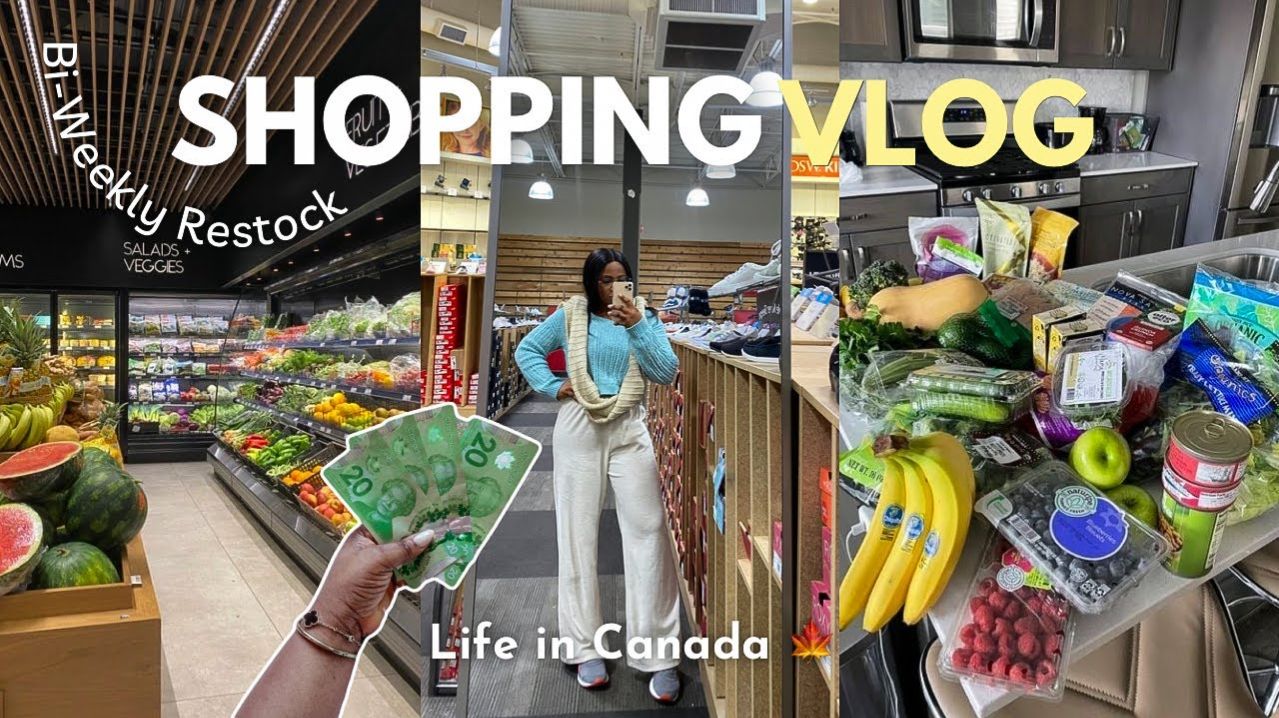 I tried to go grocery shopping in Canada with $100... Here's what happened 🇨🇦