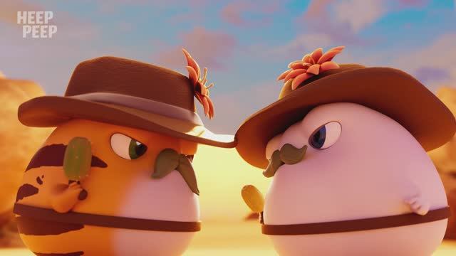 Мультфильм Лягухи Heep peep!🐸Теперь эта пустыня моя!🌸🔫  Серии 7-8