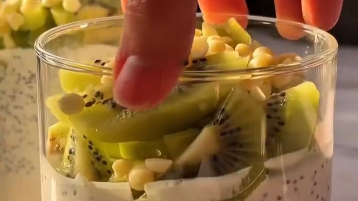 Вкуснейший завтрак для ленивых...🍧🥝😋