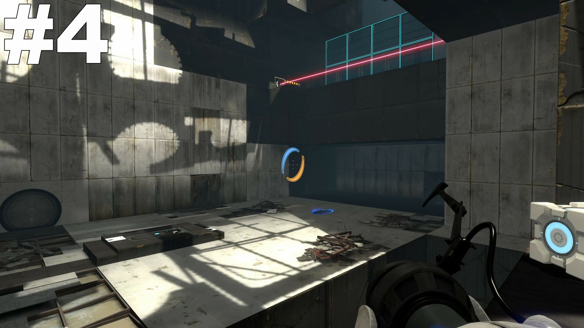 ▶Portal 2. Глава 2 - 3. Холодный старт. Возвращение. #4