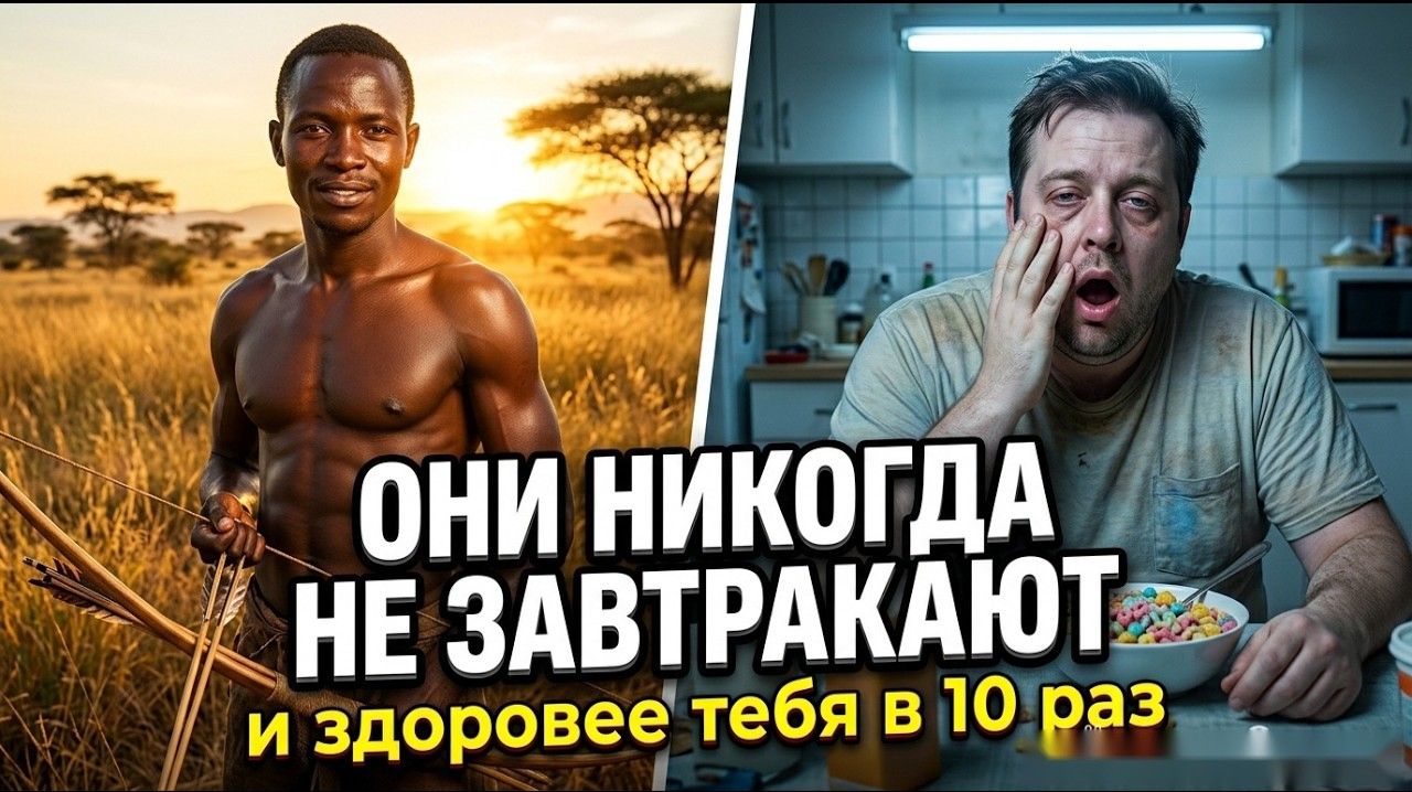 Они никогда не едят утром — и у них больше энергии, чем у тебя. ☀️