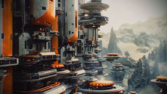 SERENITY： Future City Relaxing Ambience - Ethereal Sci Fi Ambient Music